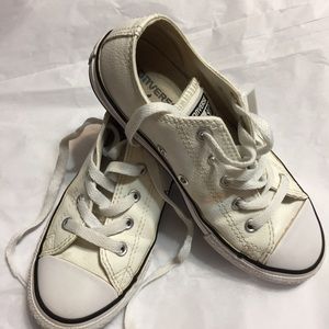 Converse | Shoes | Leather Converse Tennis Shoes | Poshmark